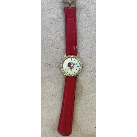 Unbranded | Accessories | Womens Red Santa Claus Christmas Watch ...
